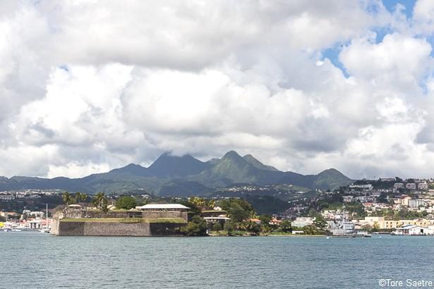 Découvrez le Fort Saint-Louis, sur l'île de Martinique